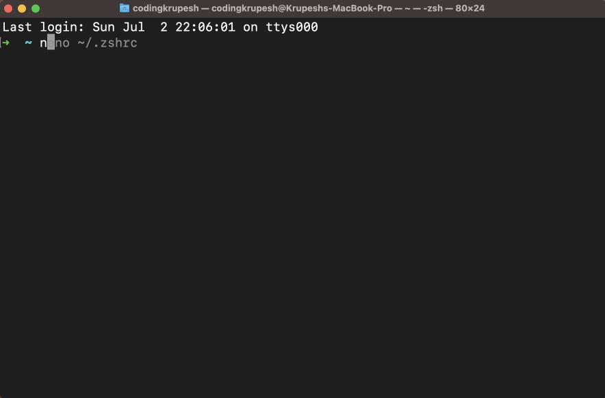 MacOS Terminal Setup - Oh My Zsh & Powerlevel10k - Krupesh Anadkat