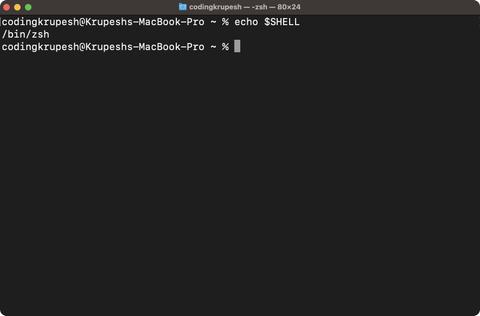 MacOS Terminal Setup - Oh My Zsh & Powerlevel10k - Krupesh Anadkat